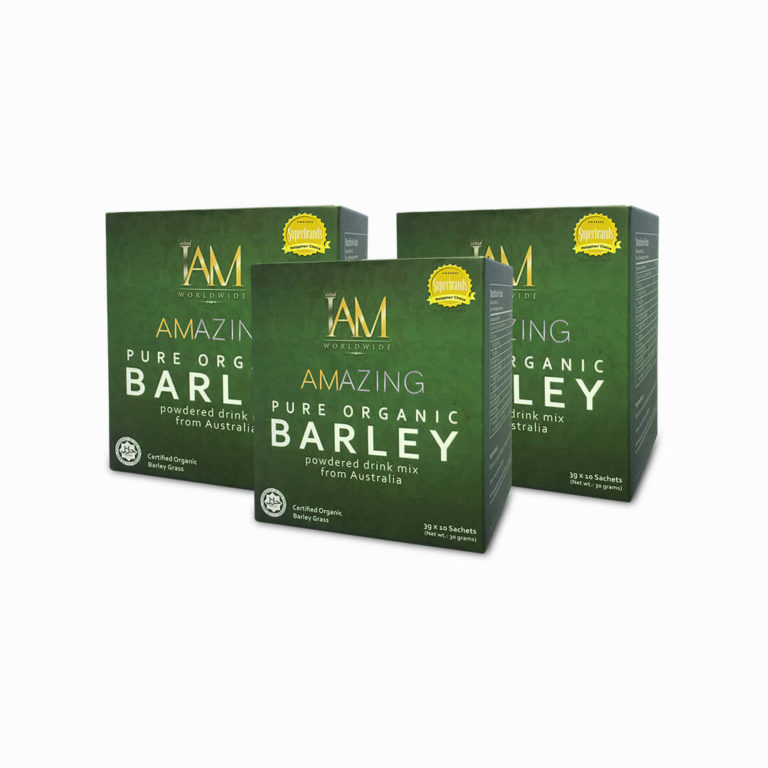 3 Boxes of Amazing Pure Organic Barley - Powdered drink mix from ...