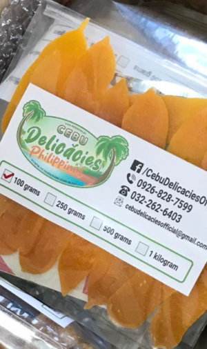 Cebu Dried Mango – FREE Shipping - Available in 1Kg, 1/2Kg, 1/4Kg, and ...
